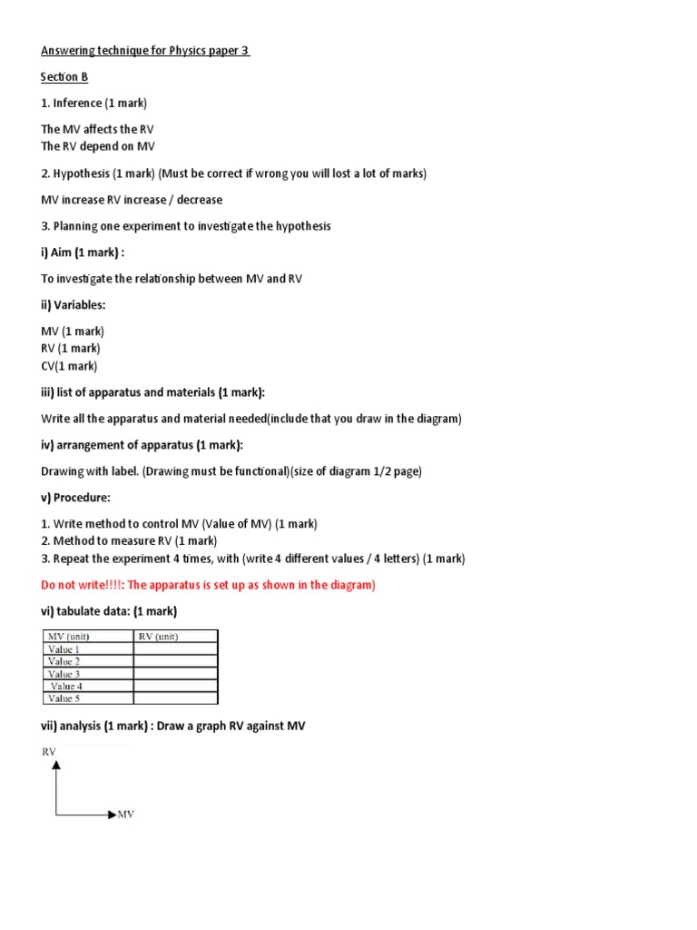 Investigating MV and RV Relationship | PDF