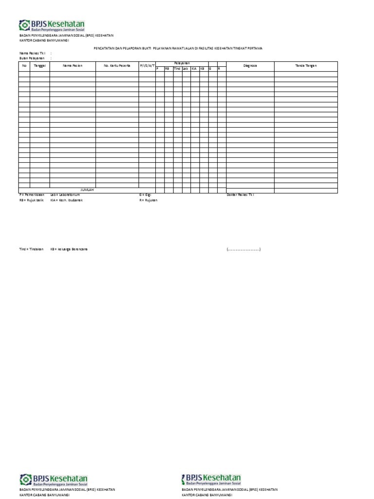 Format BPJS BARU | PDF