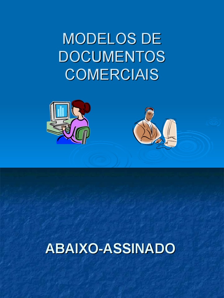Documentos Comerciais | PDF | Procuração | Informação