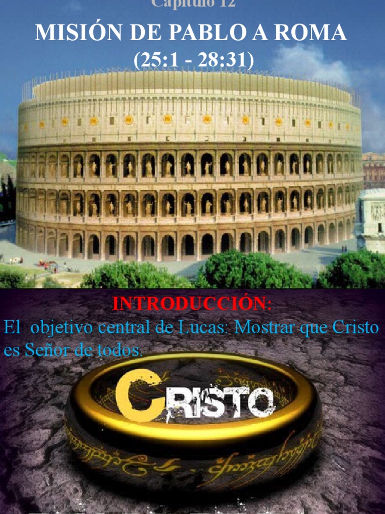 12 Viaje de Pablo A Roma Cap. 12 | PDF | Pablo el apóstol | Jesús
