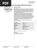 Ziton ZP730-2P Optical Smoke Detector | PDF | Sensor | Smoke