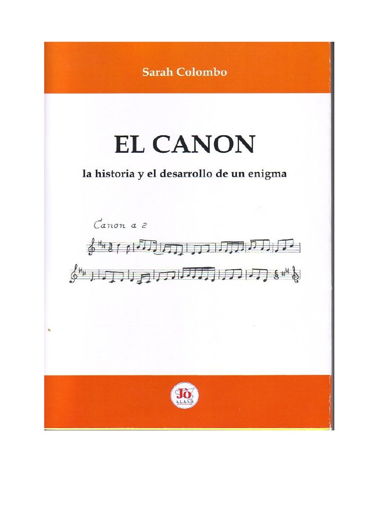 Bach - El Canon PDF | PDF | Johann Sebastian Bach | Periodo Clásico ...