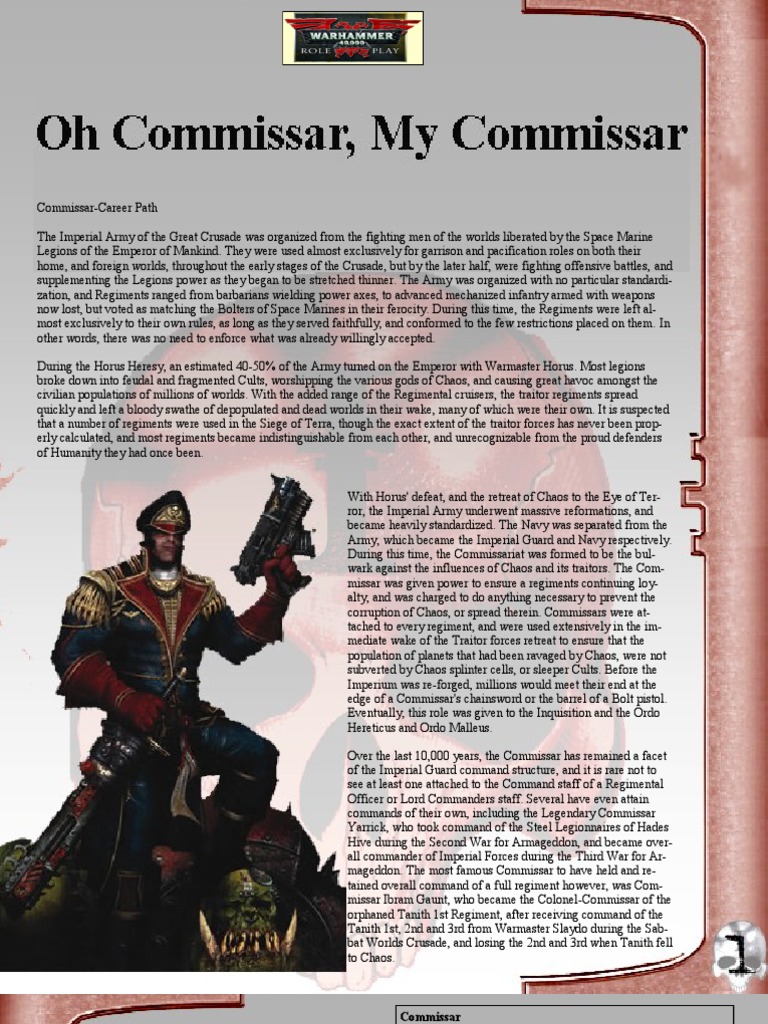 Commissar | PDF | Military Rank | Military Organization