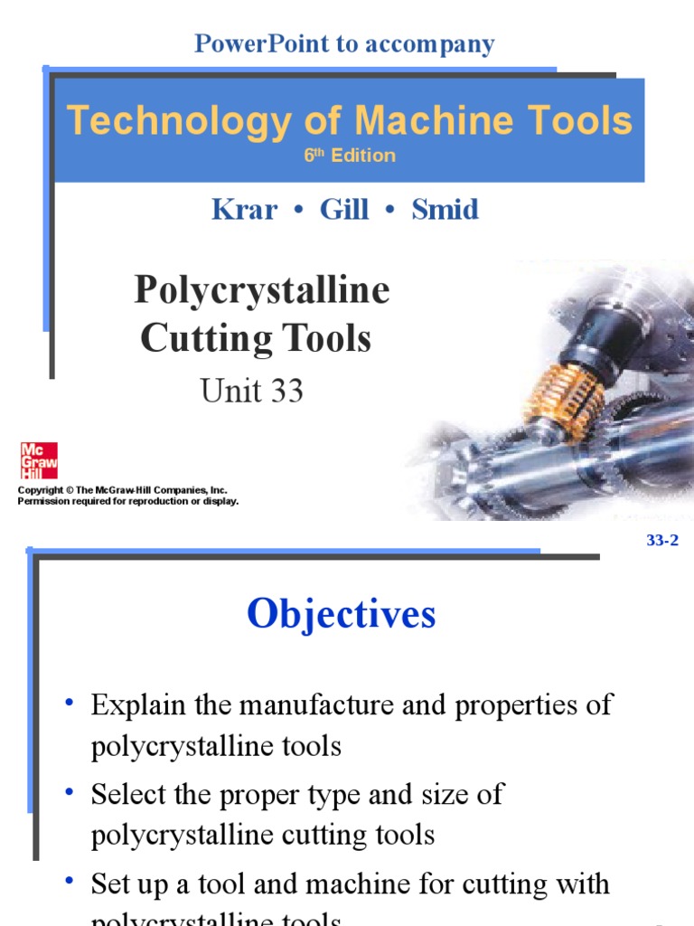 Technology of Machine Tools | PDF | Diamond | Carbon