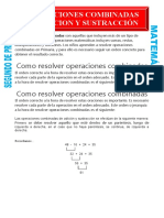 Ficha Operaciones Combinadas | PDF