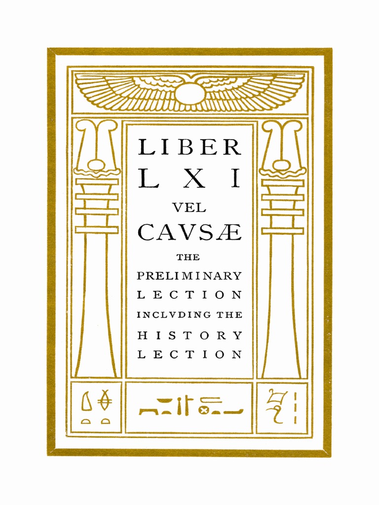 Liber Lxi | PDF