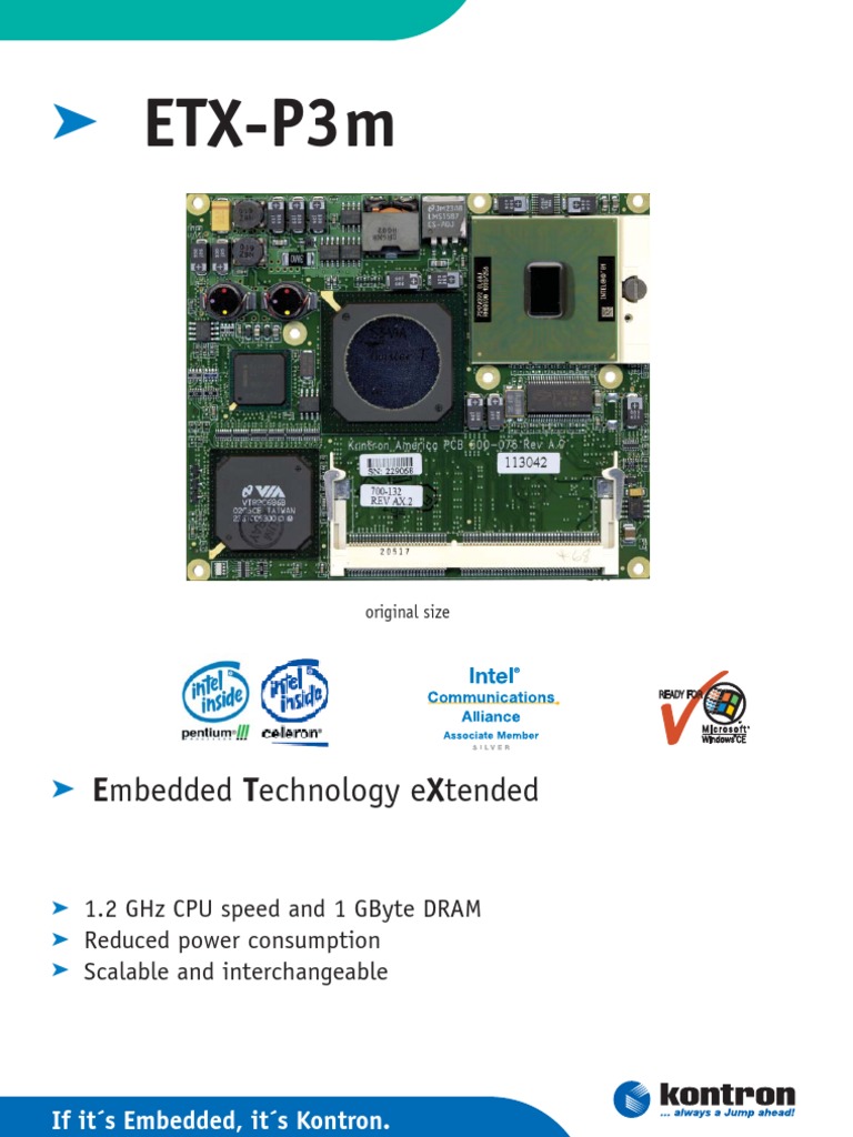 Etx-P3M: Embedded Technology Extended | PDF | Embedded System | Central ...