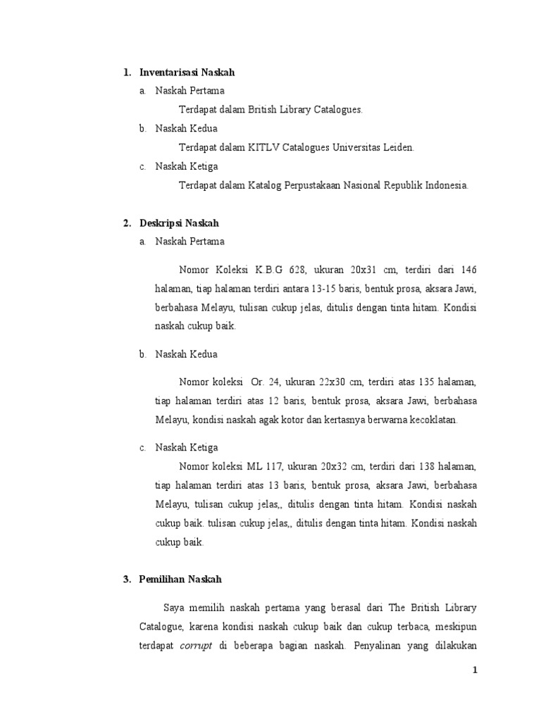 Tarekat Syattariyah Berdasarkan Naskah Pdf