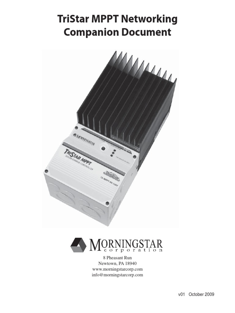 TriStar MPPT Ethernet Setup Guide | PDF | Port (Computer Networking ...