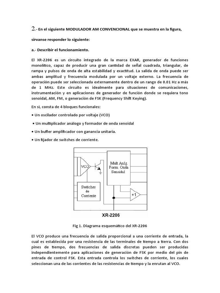 Laboratorio Nro 2 Modulacion en Amplitud | PDF | Distorsión | Modulación de frecuencia