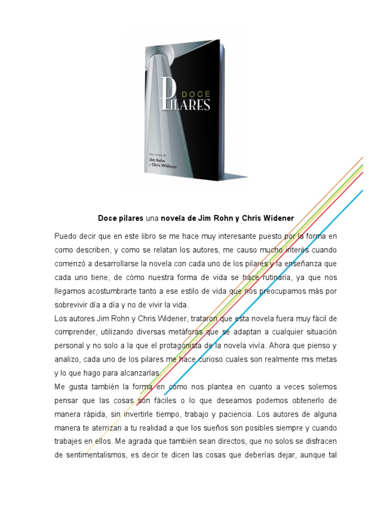 Conmentario Libro 12 Pilares | PDF