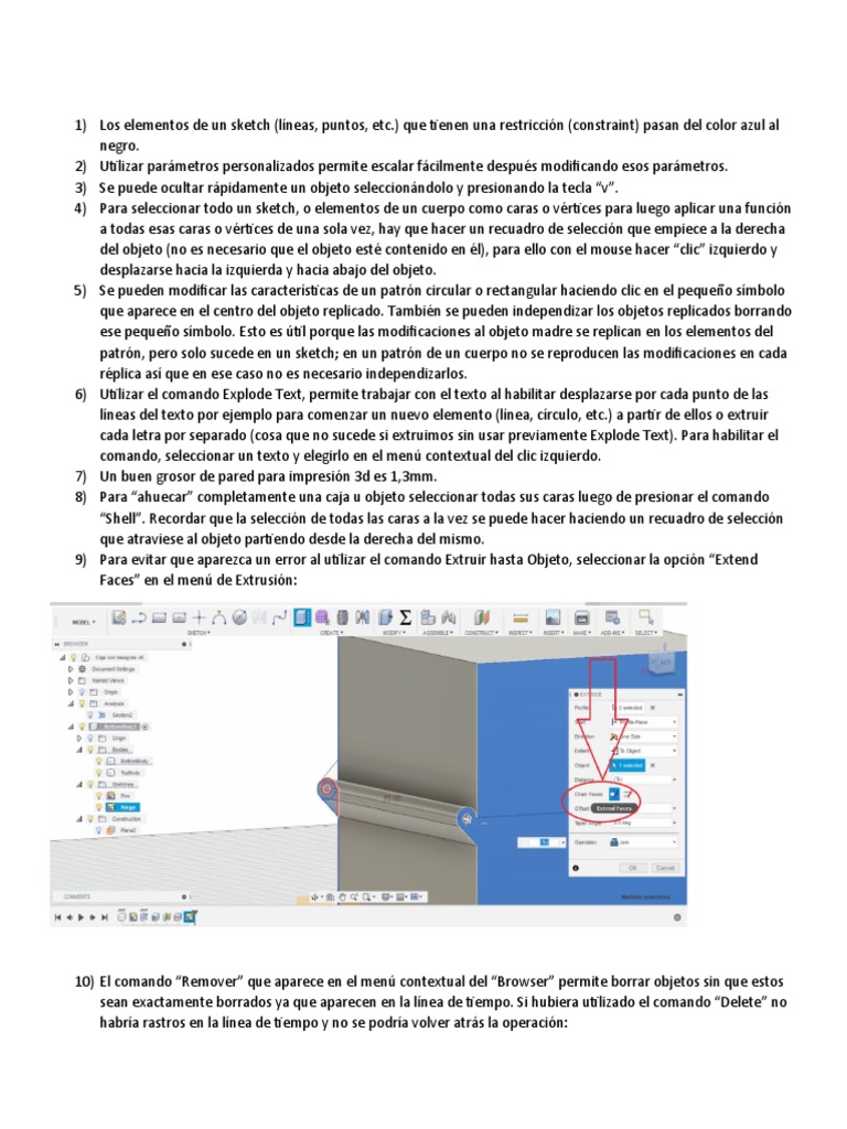 Tips Fusion 360 | PDF | Informática | Software