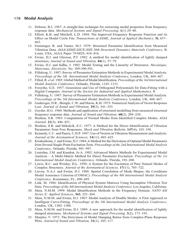 Modal Analysis | PDF | Normal Mode | Teaching Mathematics