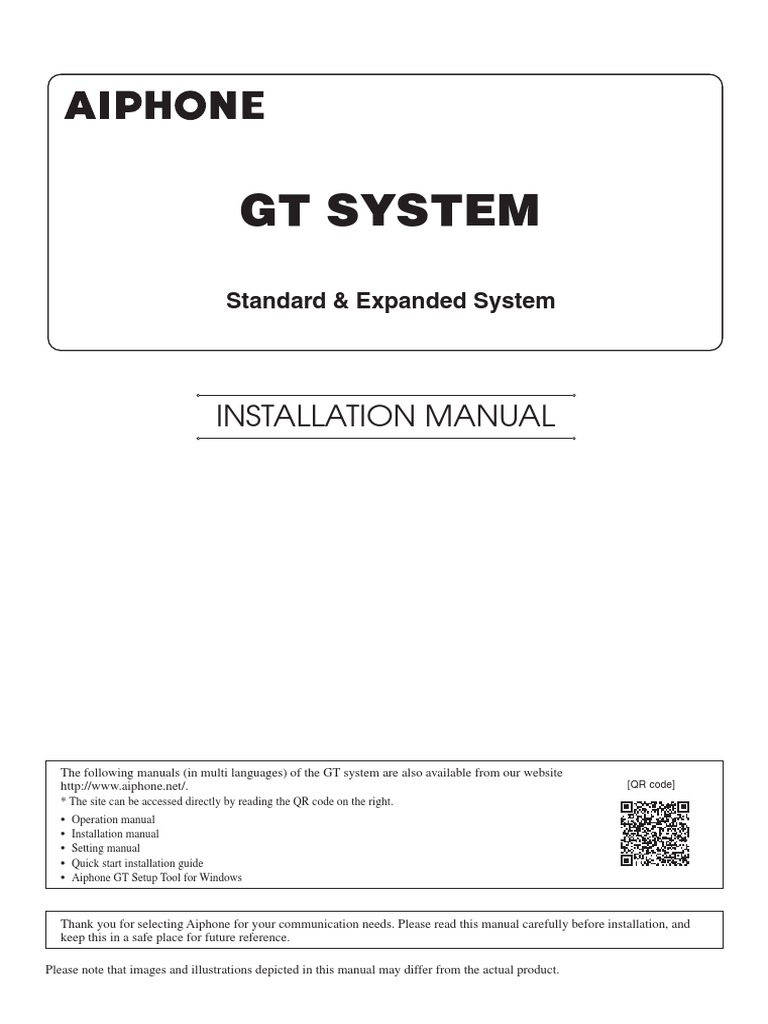 GT Standard Expanded Installation Manual | PDF | Electrical Wiring ...
