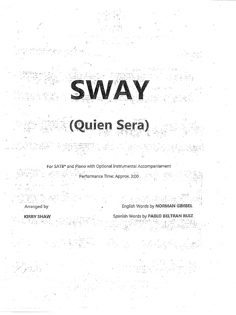 Sway PDF | PDF