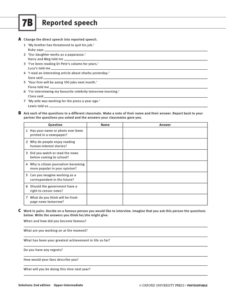 Classroom Activity 7b PDF | PDF | Mass Media | Journalism