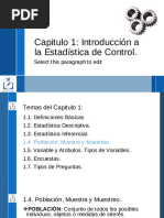 Definición de Los Símbolos Estadísticos | PDF | Estadísticas | Media