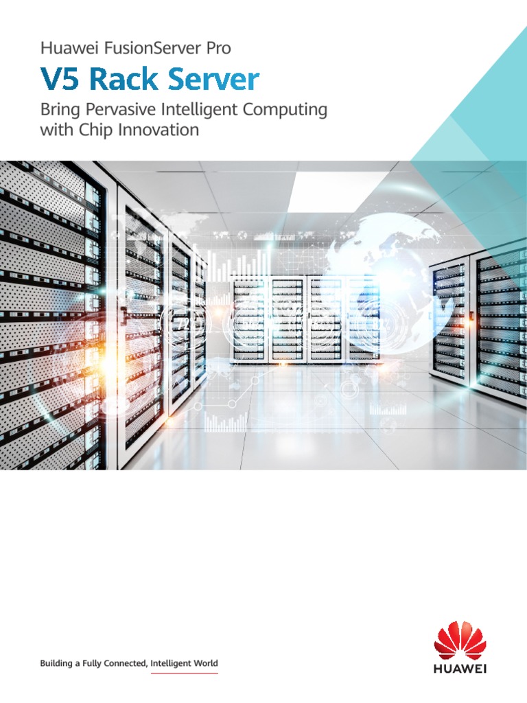 Huawei FusionServer Pro V5 Rack Server Data Sheet PDF | PDF | Solid ...