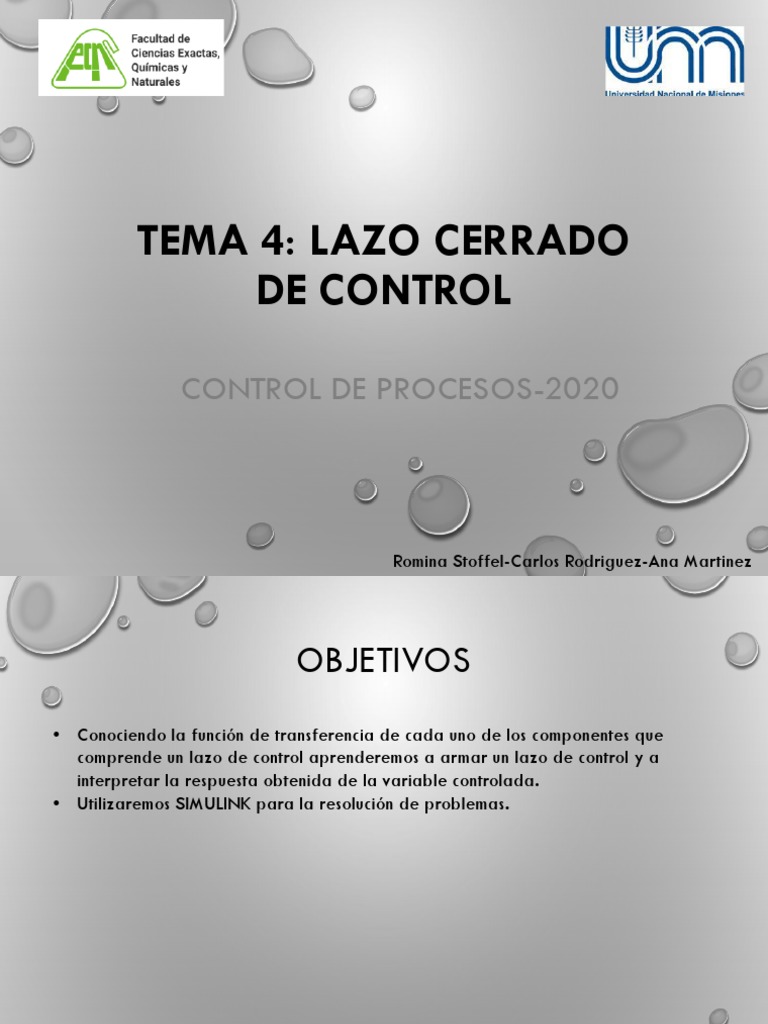 Lazo Cerrado de Control | Descargar gratis PDF | Sistema de control ...