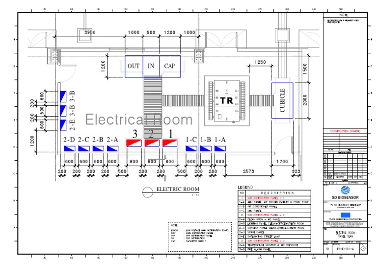 Electrical Room Layout Data | PDF
