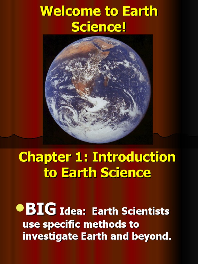Introduction To Earth Science Pdf Earth Sciences Earth