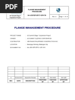 Flange Management Report | PDF | Screw | Nut (Hardware)