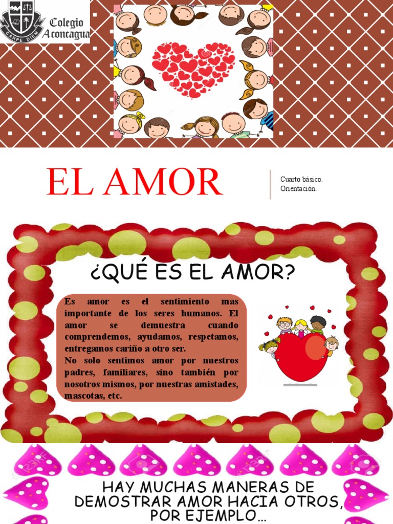 ORIENTACIÓN PPT - "El Valor Del Amor" | PDF