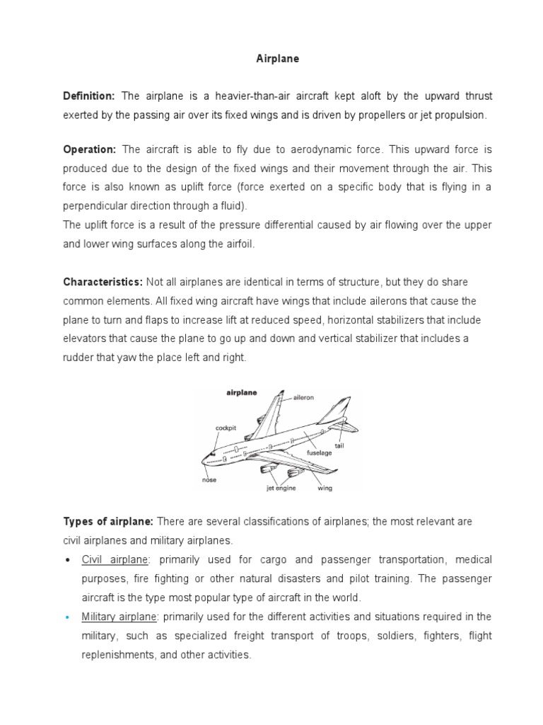 AIRPLANE | PDF