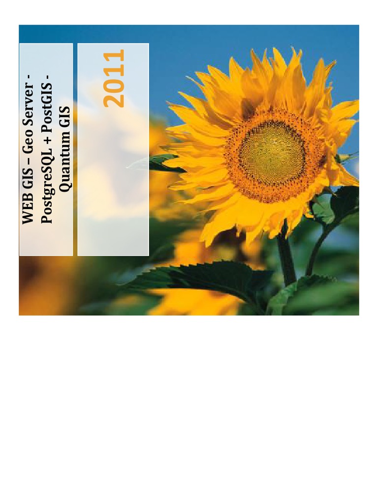 Geoserver Postgresql Postgis Qgis Pdf Postgre Sql
