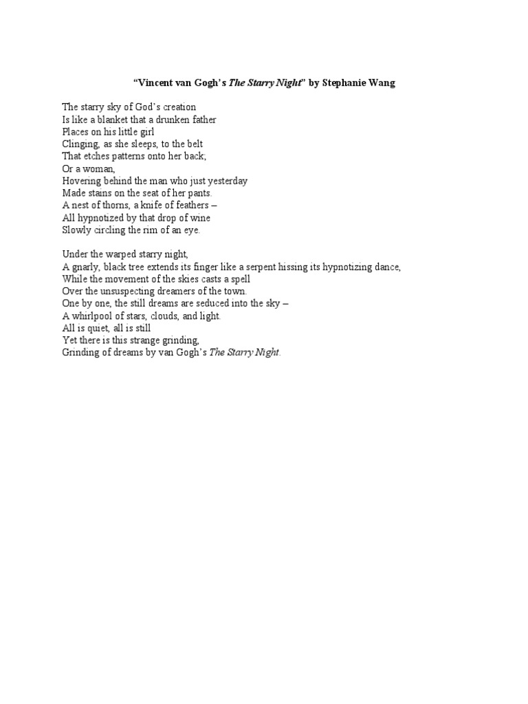 The Starry Night | PDF