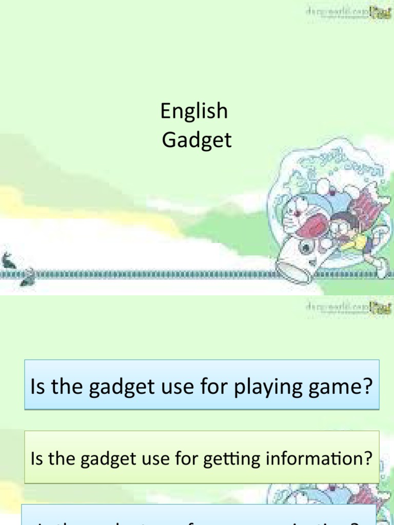 Uses of Gadgets in Daily Life | PDF