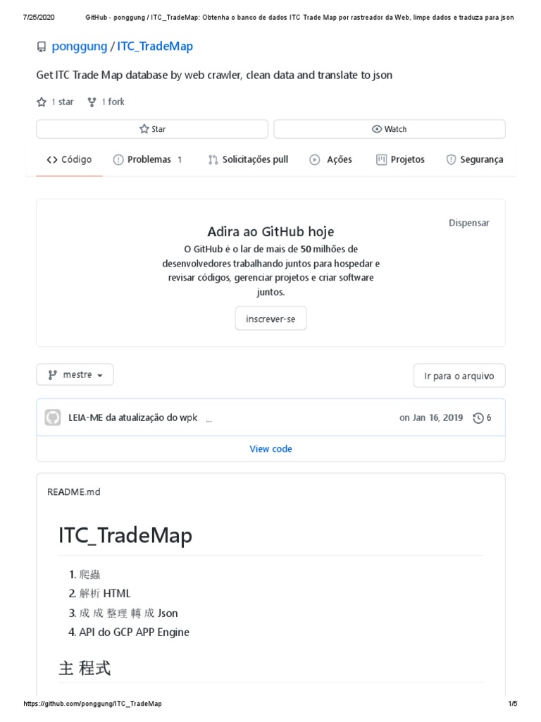 Extração de Dados do ITC Trade Map | PDF | Frango | Software gratuito