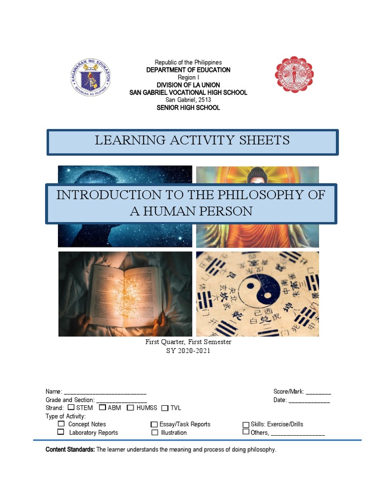 SHS LAS Intro To Philo | PDF | Idea | Philosophical Movements