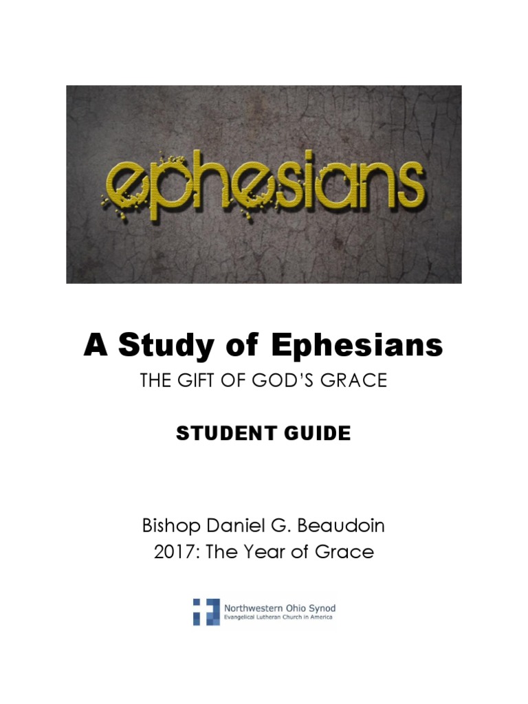 Ephesians Students Guide PDF | PDF | Grace In Christianity | God The Father
