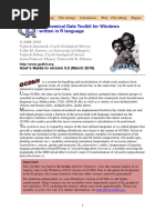 Cheat Sheet GCDKit | PDF | Menu (Computing) | Microsoft Excel