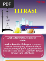 Jenis-Jenis Titrasi | PDF