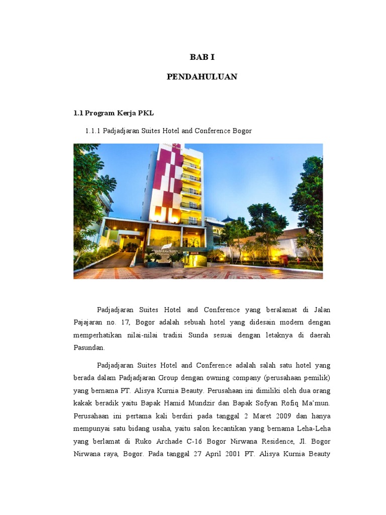 Bismillah Laporan PKL BAB II | PDF