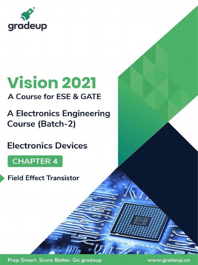 Chapter5 FET PDF | PDF | Field Effect Transistor | P–N Junction