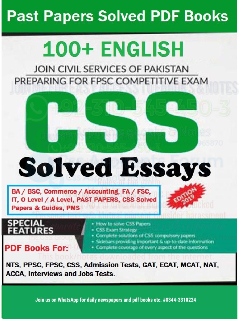 CSS Solved Essays | PDF | Earthquakes | News