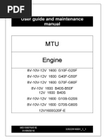 MTU 12-16V2000 M72 Operating Instructions | PDF | Turbocharger | Engines