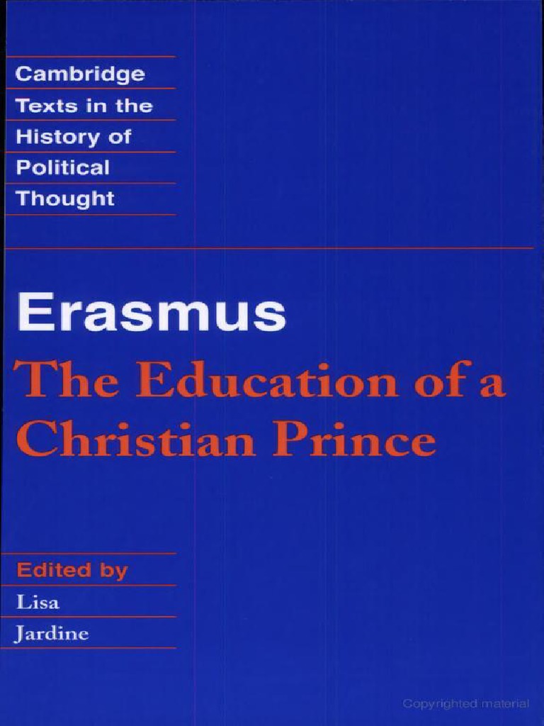 (Erasmus) The Education of A Christian Prince With (BookFi) PDF | PDF