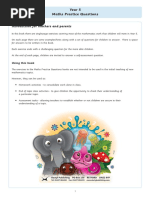 Year 5 English Practice Questions Answer Booklet | PDF | Adverb | Verb