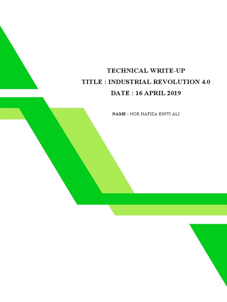 Technical Write-Up (April) | PDF | Internet Of Things | Automation