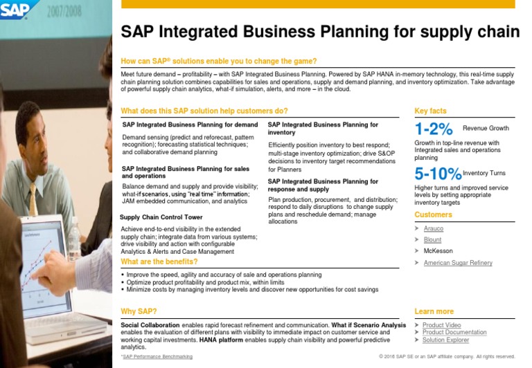 Sap Ibp | PDF | Analytics | Sap Se