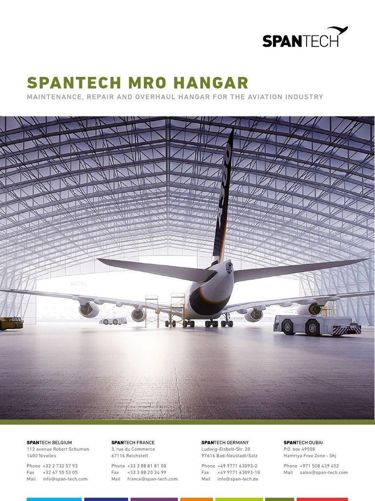 Spantech Mro Hangar: Maintenance, Repair and Overhaul Hangar For The ...