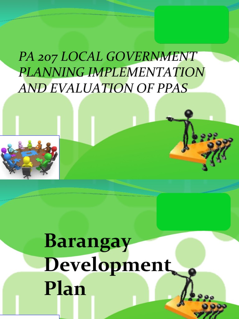 Barangay Development Planning | PDF | Farmer | Ratification