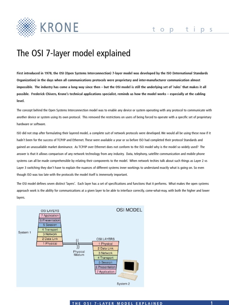 Layer 3 Messages | PDF