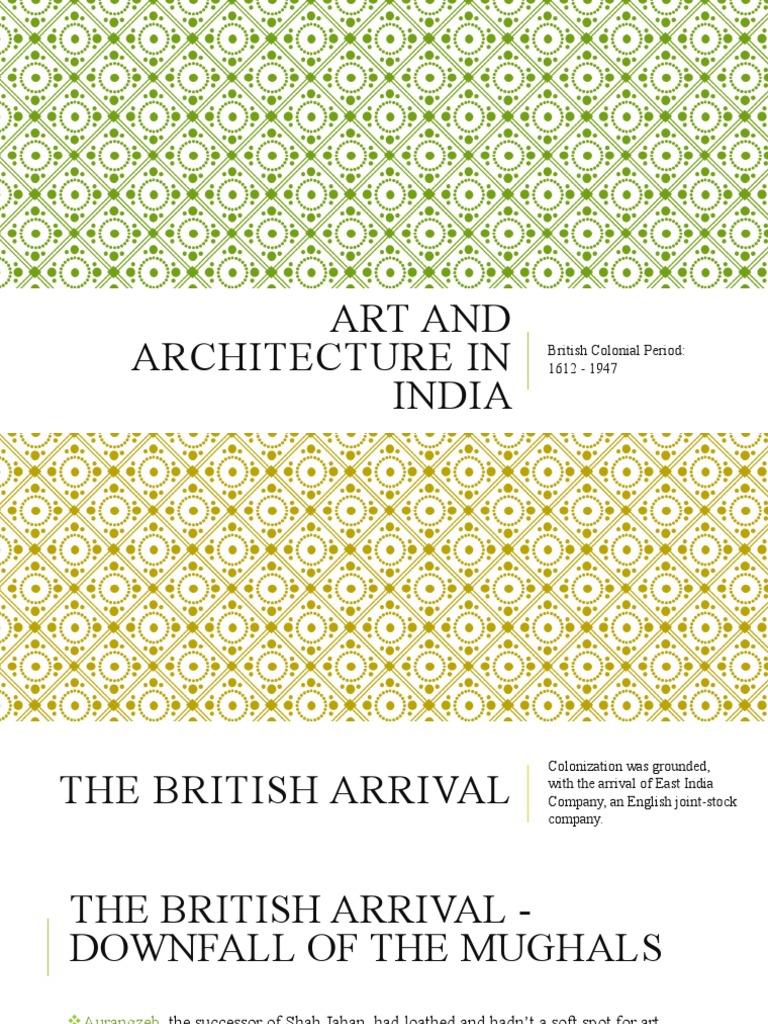 British Colonial Architecture in India: A Legacy of Stylistic ...