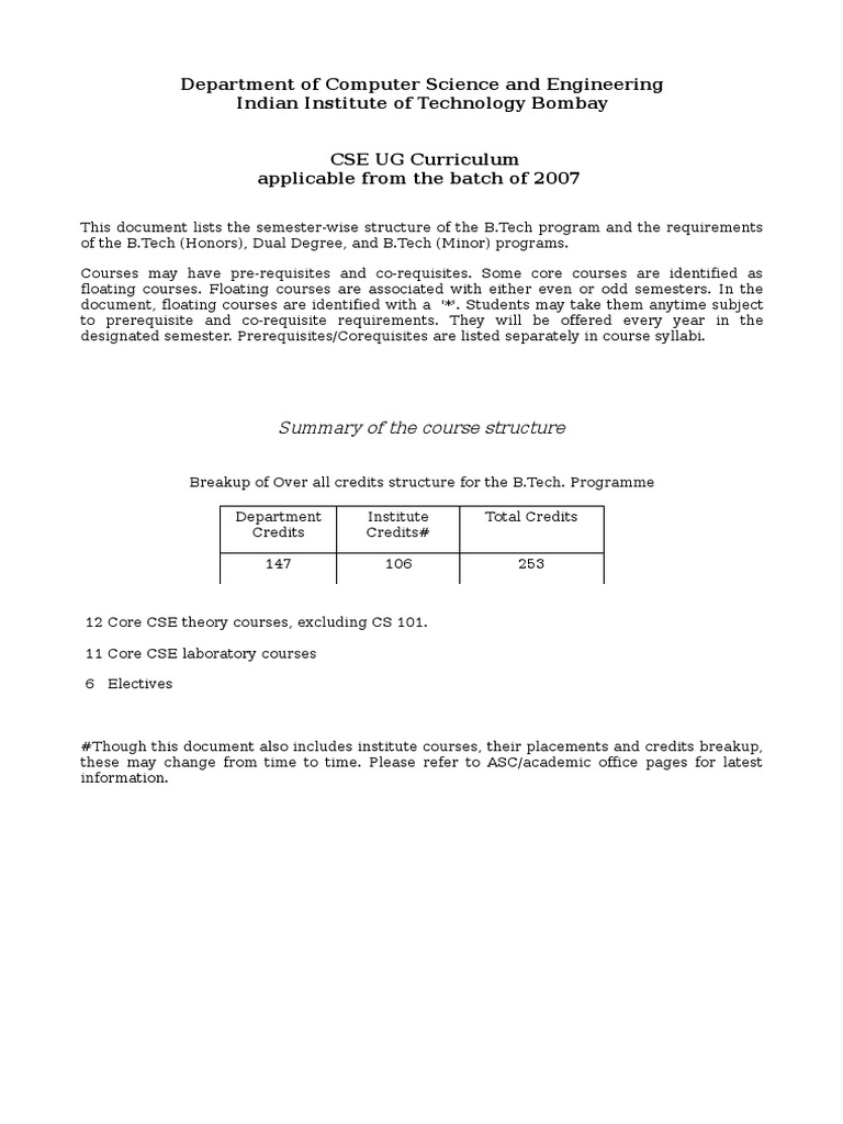 Department of Computer Science and Engineering Indian Institute of ...