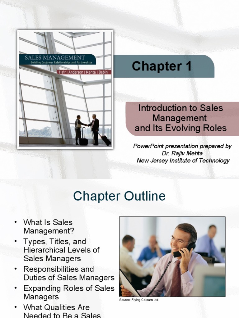 Introduction To Sales Management and Its Evolving Roles | PDF | Sales ...